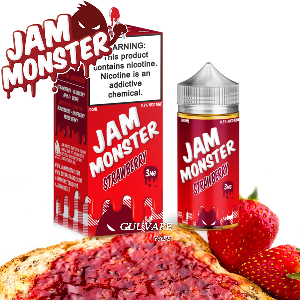Jam Strawberry NIC3 Guuvape Jam Strawberry NIC3 Guuvape